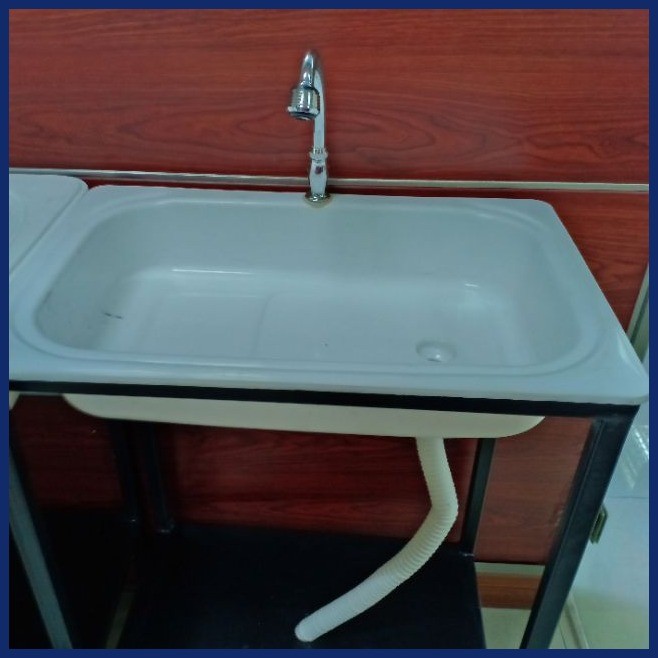 ☀️ Plastic Sink Small 16" x 24" Lababo (With Free adjustable ptrap hose ...