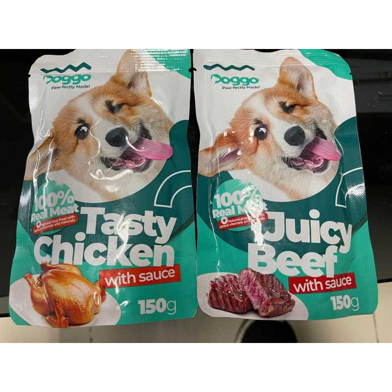 Doggo Dog And Treat Wet Food Beef Chicken F70 | Shopee Philippines