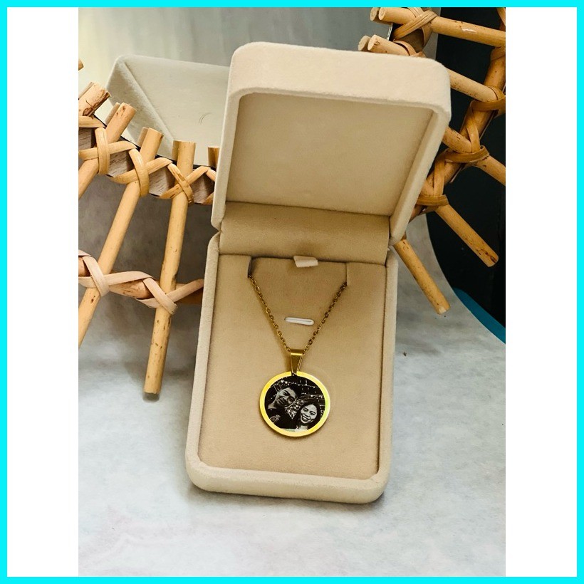Personalized Shine Necklace Laser Engraved | Shopee Philippines