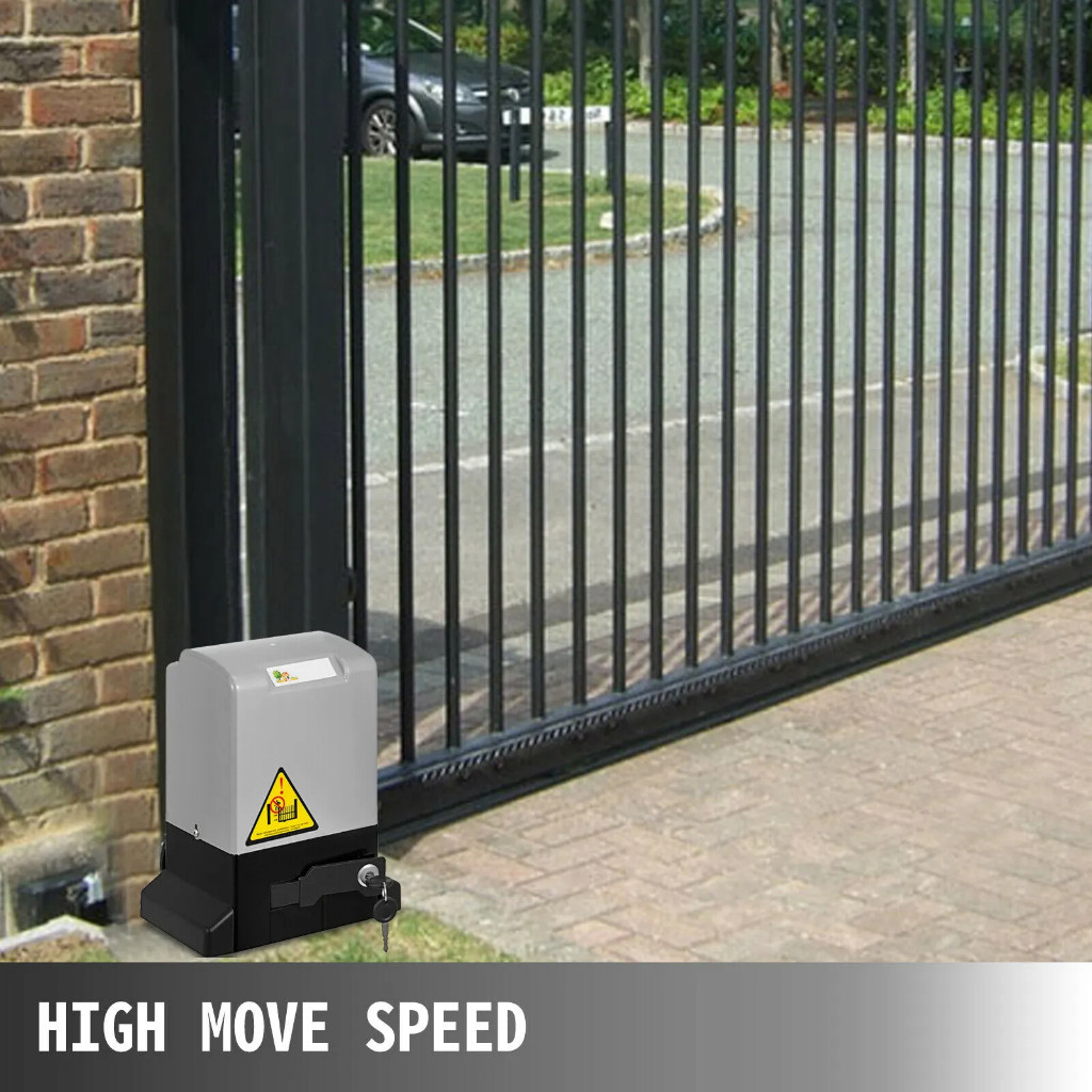 【Load 2000KG】370-1200W Automatic Electric Sliding Gate Opener Heavy ...