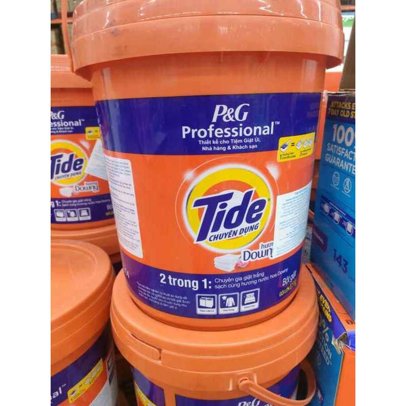 S&R TIDE PROFESSIONAL POWDER LAUNDRY DETERGENT WITH DOWNY PAIL 8.5Kg ...