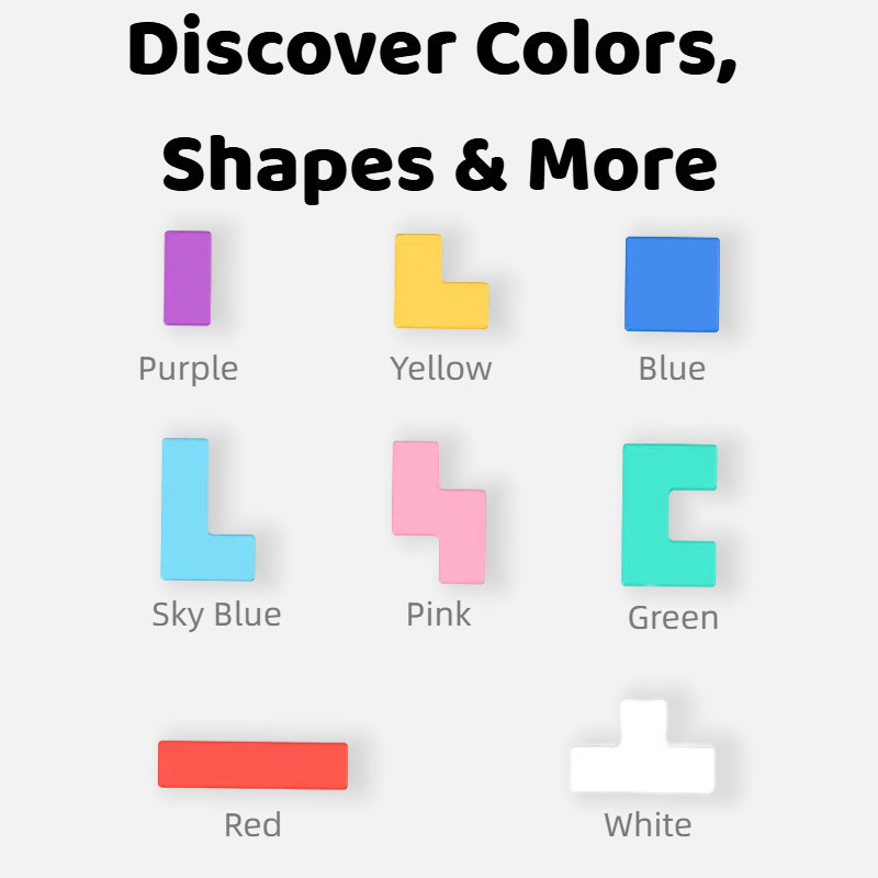 Creative Wooden Tetris Block Puzzle: Fun Educational Stacking Game for ...