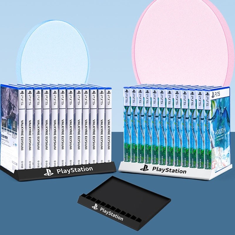 Game Disc Storage Bracket Stand For PS4/PS5 Desktop Card Box Holder ...