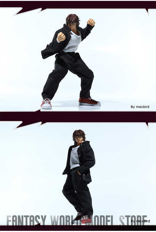 B10 Storm Toys 1/12 Scale Male Soldier BAKI Damit Black School Uniform ...