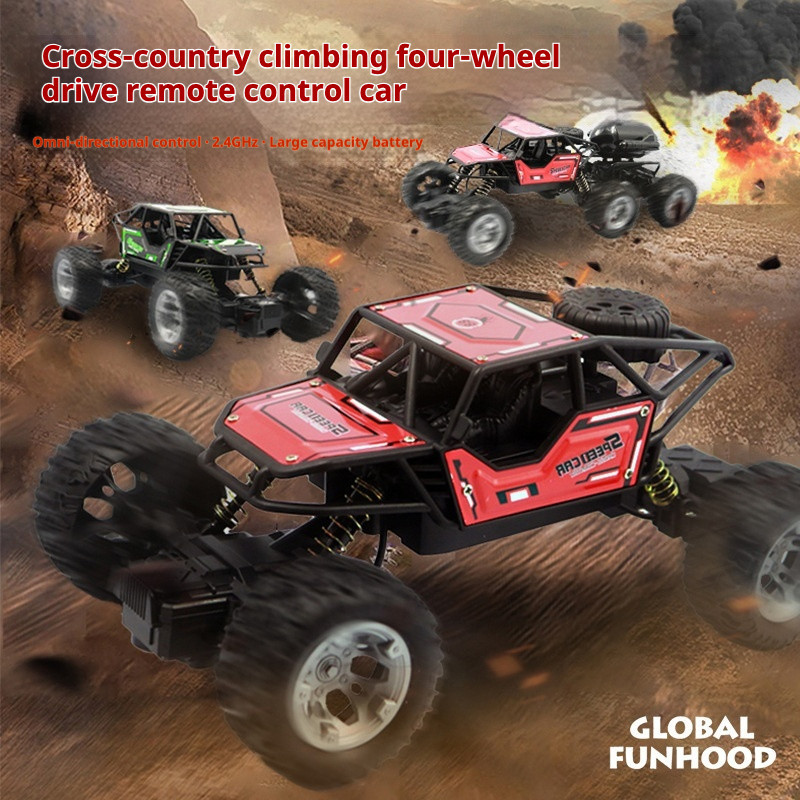 Alloy Remote Control Toy Car Mountain Climbing rc Drift Car Small ...