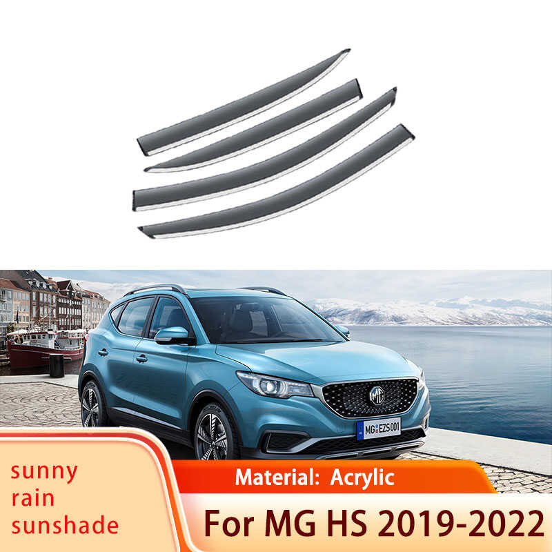 Para Sa MG HS EHS PHEV As23 2018 2019 2020 2021 2022 4X Window Visor ...