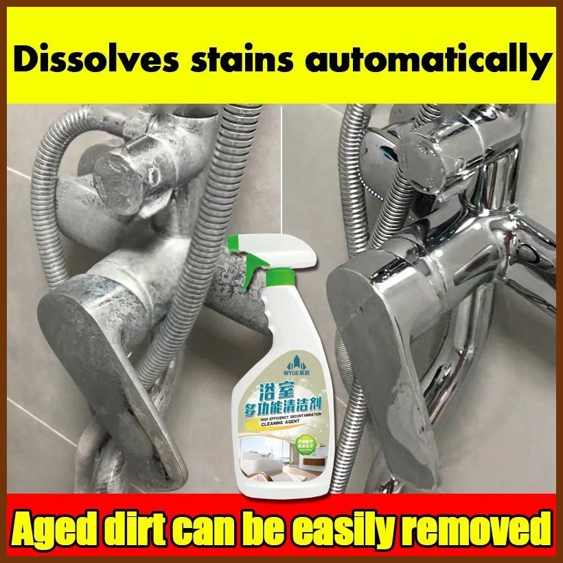 Bathroom limescale cleaner dissolves deep stubborn stains Toilet ...
