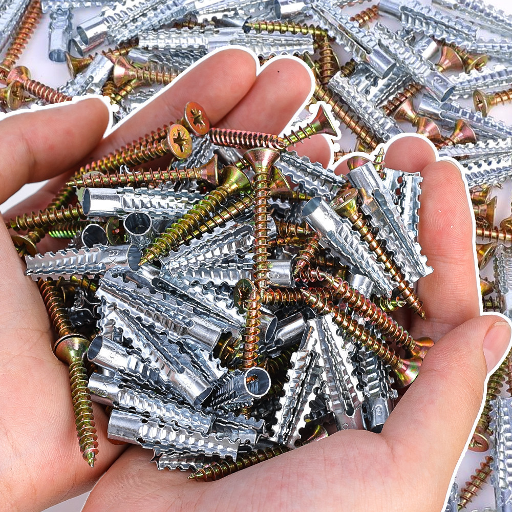 M5/M6/M8 Self-Tapping Screw - 10/20/30 Sets Expansion Bolt Fastener ...