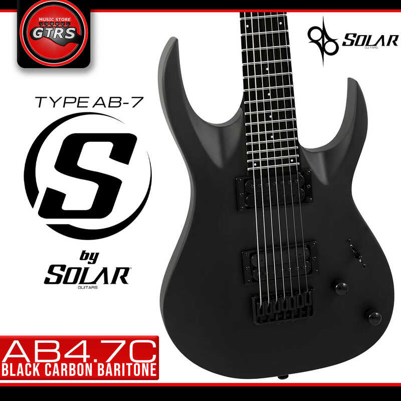 Guitars S By Solar Series Type AB 7 - AB4.7C Electric Guitar | Shopee ...