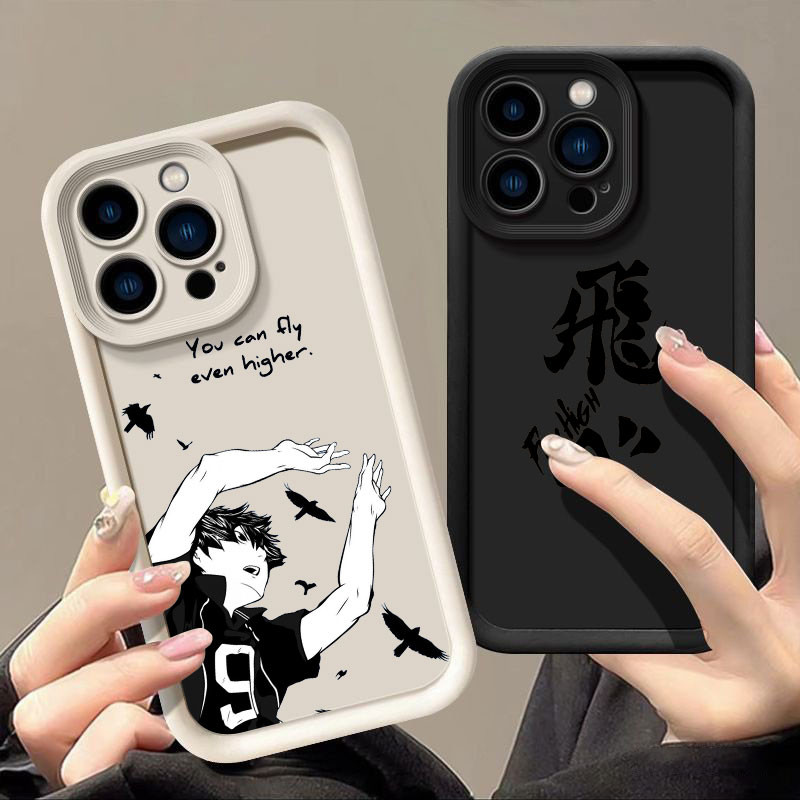 Haikyuu Karasuno Volleyball Anime Phone Casing for iphone 16 15 11 13 ...