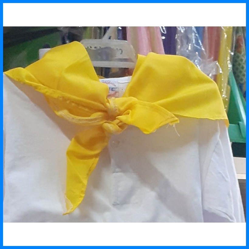 plain scarf/panyo for buwan ng wika or filipiniana costume (magsasaka ...