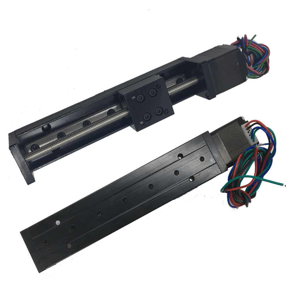 X Y Z Axis Motorized Slide T-Type Guide Rail CNC Mini Sliding Table ...