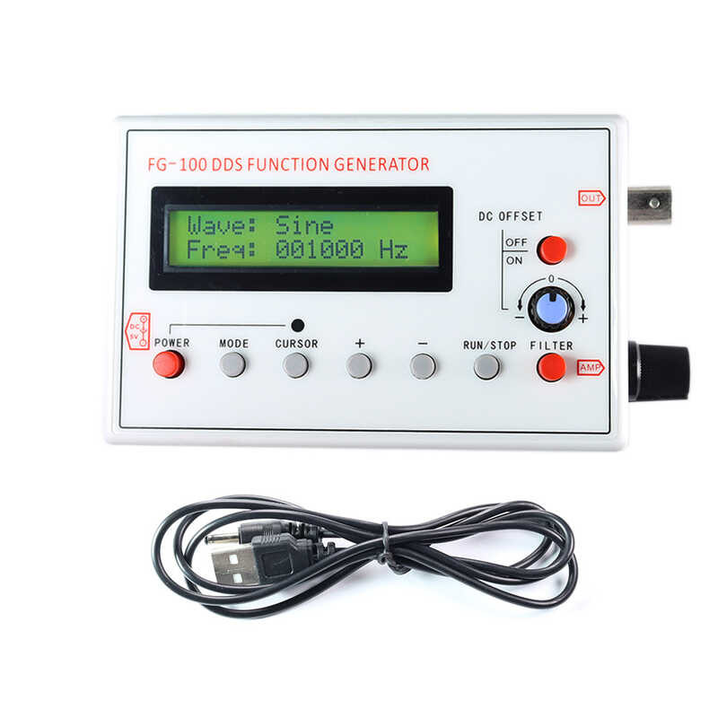 DDS Function FG-100 Generator Frequency Counter 1Hz - 500KHz Signal ...