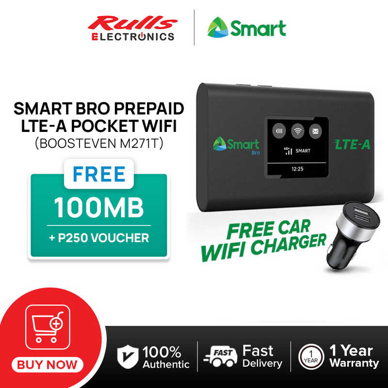 Smart Bro Prepaid LTE Advanced Pocket Wifi (Boosteven M271t) Na May ...