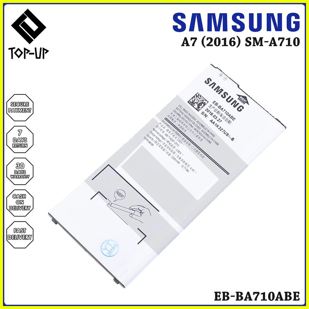 Original Samsung Galaxy A7 2016 A710 A7100 A7109 A710 A710F SM-A710 ...