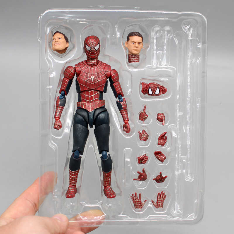 A 14Cm Spiderman Peter Spider-Man 2 Tobey Maguire Action Figures Anime ...