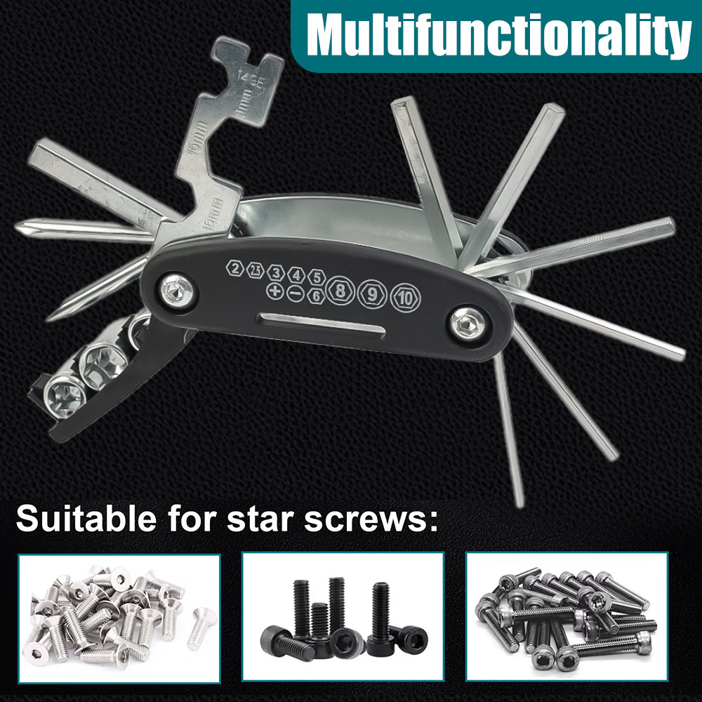 16-In-1 Multifunctional Folding Repair Screwdriver Set - Portable ...