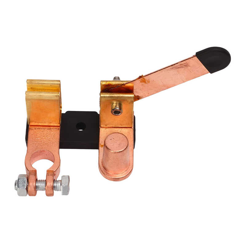 Vertical 5 E Knife Blade Switch Brass Negative Battery Cut Off Master ...