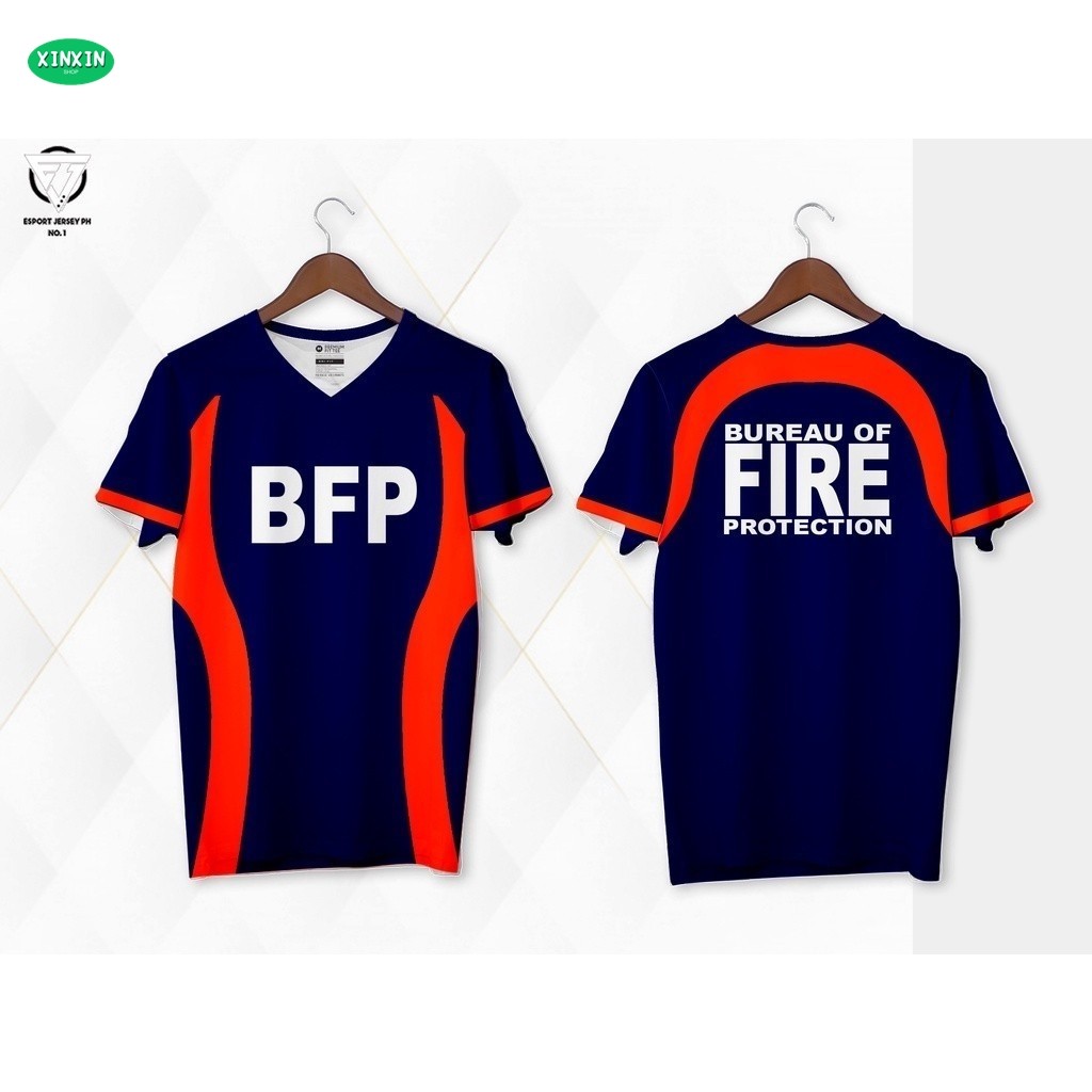XINXIN BFP UNIFORM SPORT BOTAK| BFP OFFICIAL ACTIVITY SHIRT for MEN and ...