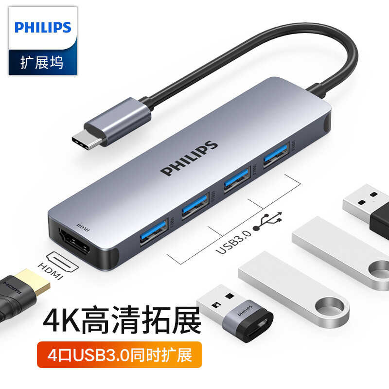 7E Five Philips Type-C Stations In A Usb-C To HDMI 4K Projection ...