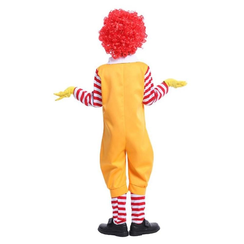 Clown Costume Stage Performance Clown Clothes for Adult Children Yellow ...