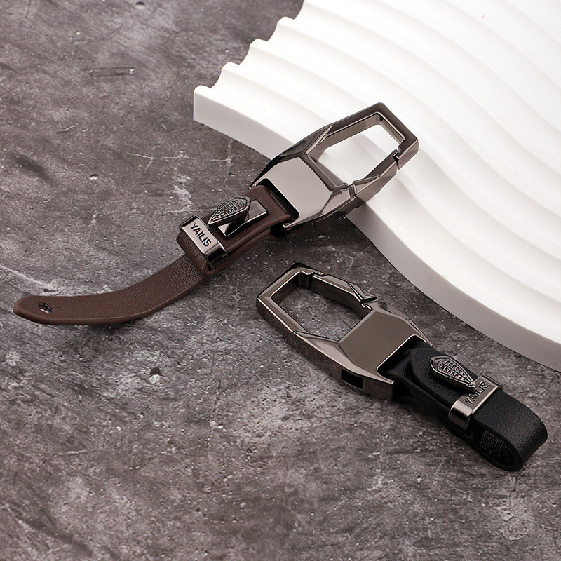 MG Car Zinc Alloy Leather Keychain Creative Anti Loss Keychain For MG3 ...