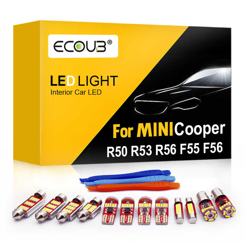 Light Kit for MINI Cooper R50 R53 R56 F55 F56 Map Dome Vanity Mirror ...