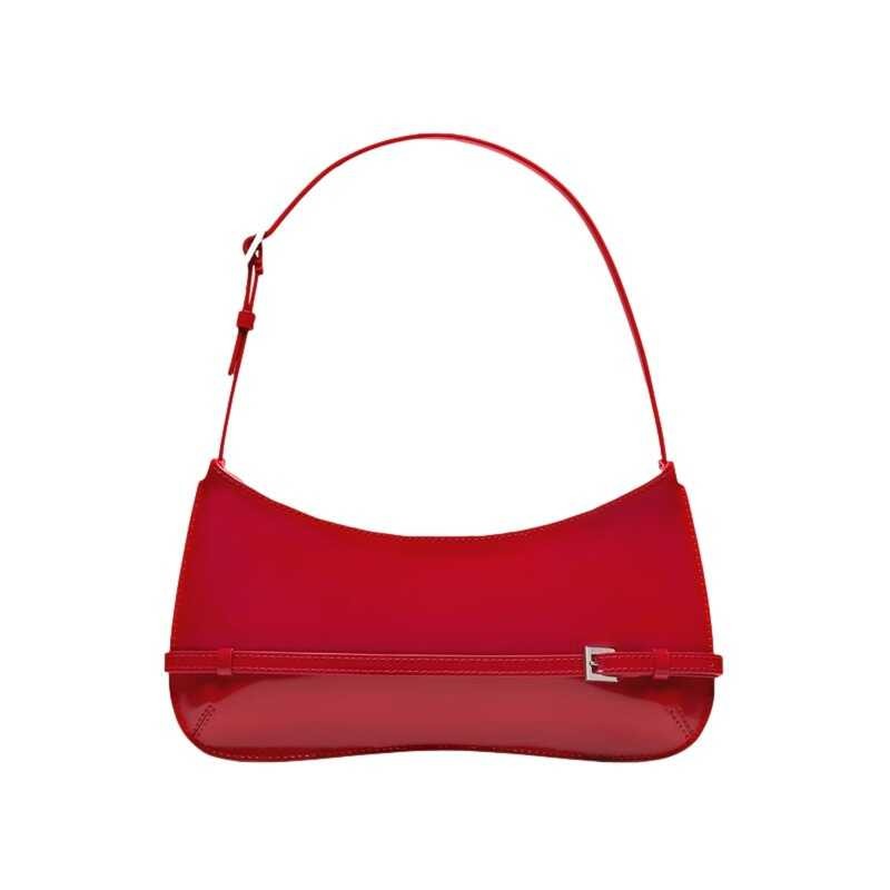 Handbag ☆ For Women's Designer Red Patent Leather Underarm French ...