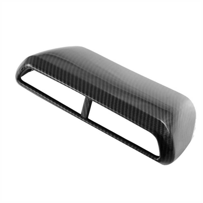 Carbon Fiber Center Air Vent Outlet Panel Cover Trim Para Sa BYD ...