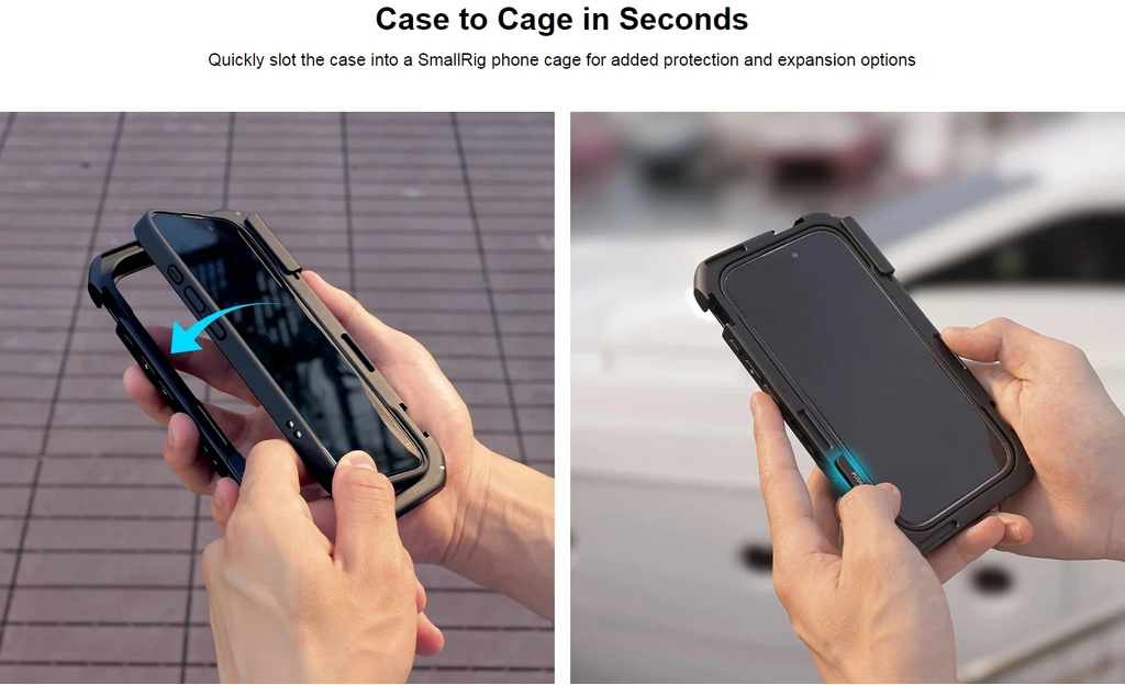 SmallRig FilMov Photography Case with T-mount Backplate 17mm Lens Mount ...