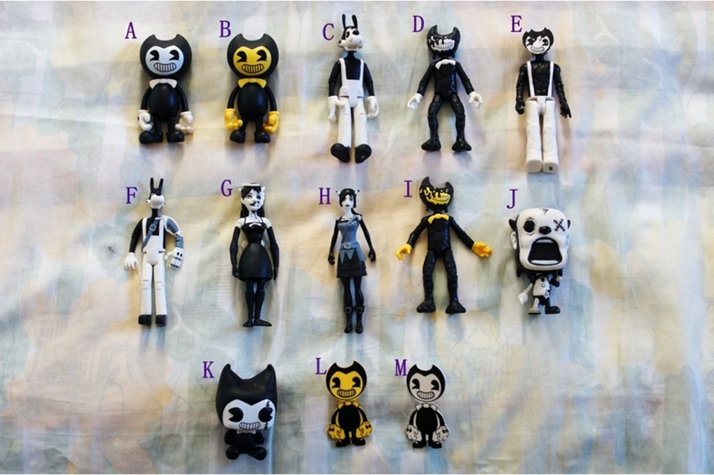 Original Garage Kit Bendy Game Ink Action Figure Joints Doll ...