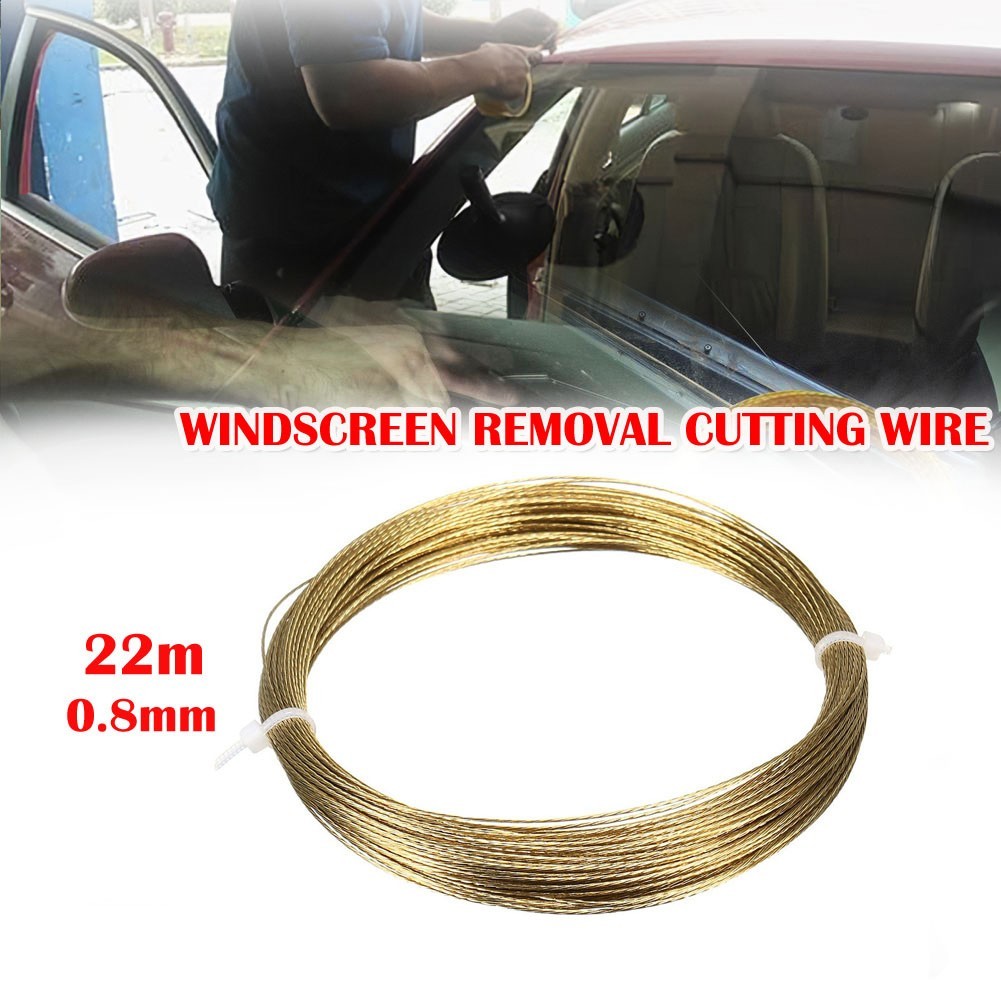 ISHOWMAL ️22m 0.8mm Car Windscreen Glass Cutting Cut Out for Braided ...