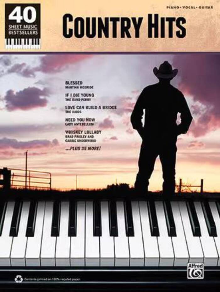 English Original Country Music Collection 40 Classic Sheet Music Piano ...