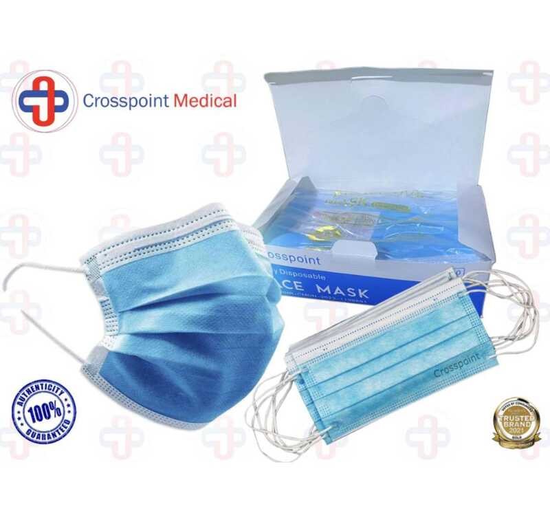 Heng De ADL Crosspoint Face Mask - 50Pcs (With Box) | Shopee Philippines