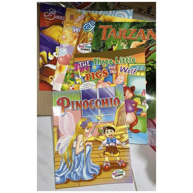 Colored Story Books (English-Tagalog) 355 | Shopee Philippines