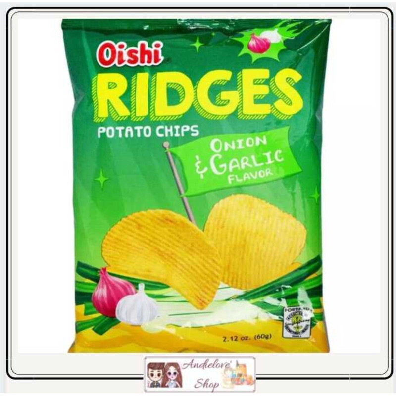 Ridge Potato Chips Onion (60G) CWY | Shopee Philippines
