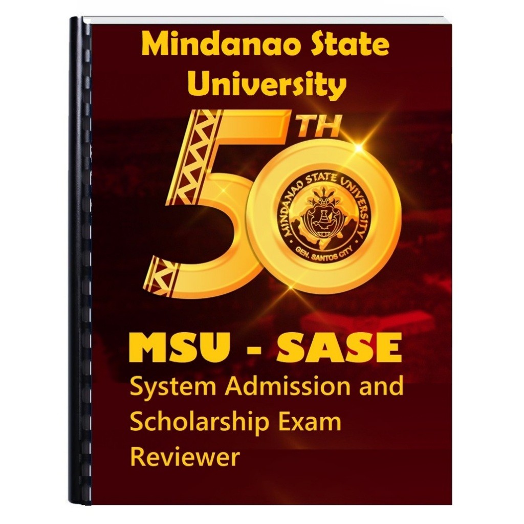 MSU - SASE System Admission and Scholarship Exam Reviewer 2024 | Shopee ...