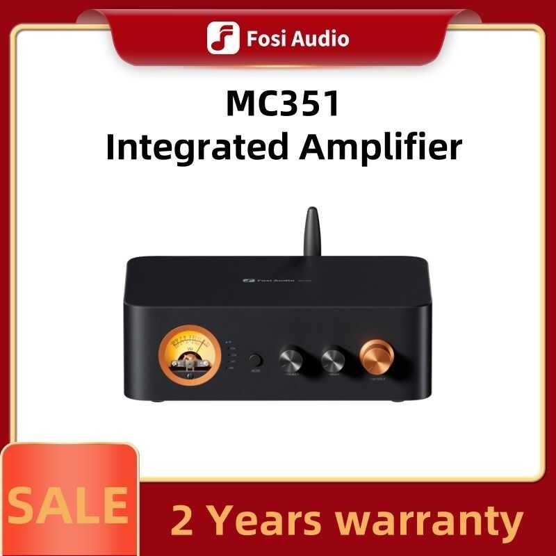 Fosi Mc351 2.1 Channel Bluetooth Stereo Integrated Amplifier With Dac, Mini Audio Power Amp ...