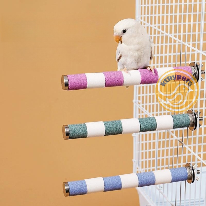 Renna's Parrot Perch Stand for Cage, Rest & Roost for Birds/Doves ...