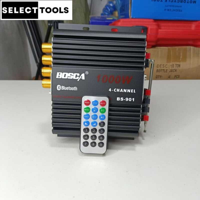 BOSCA BOSCA Amplifier With Bluetooth Usb/Sd FM Stereo Power Amplifier ...