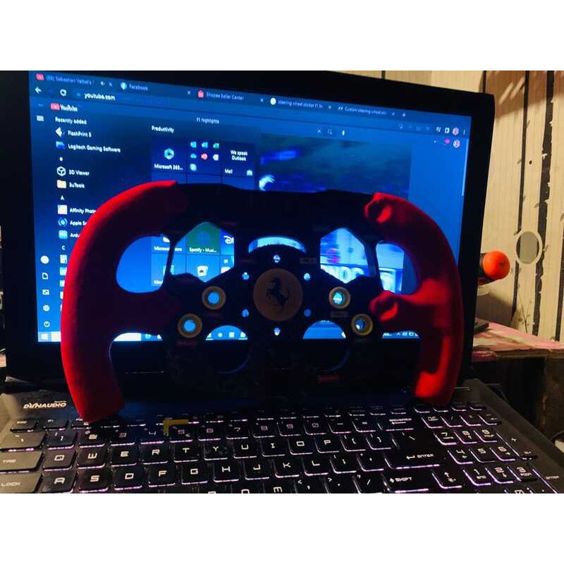 Logitech G29 G923 G920/T300 RS Gt F1 Steering Wheel Mod | Shopee ...
