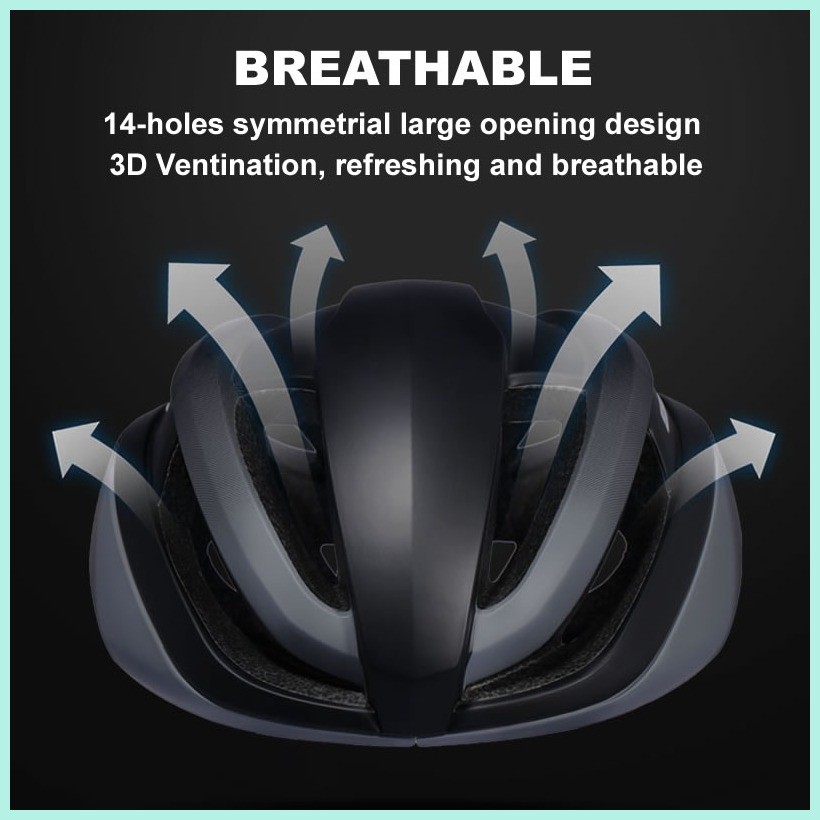 SUNRIMOON Ultralight Road Cycling Helmet Aerodynamics Racing Sport ...