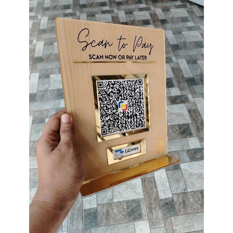 QR Code Standee / Gcash Standee / Table top | Shopee Philippines