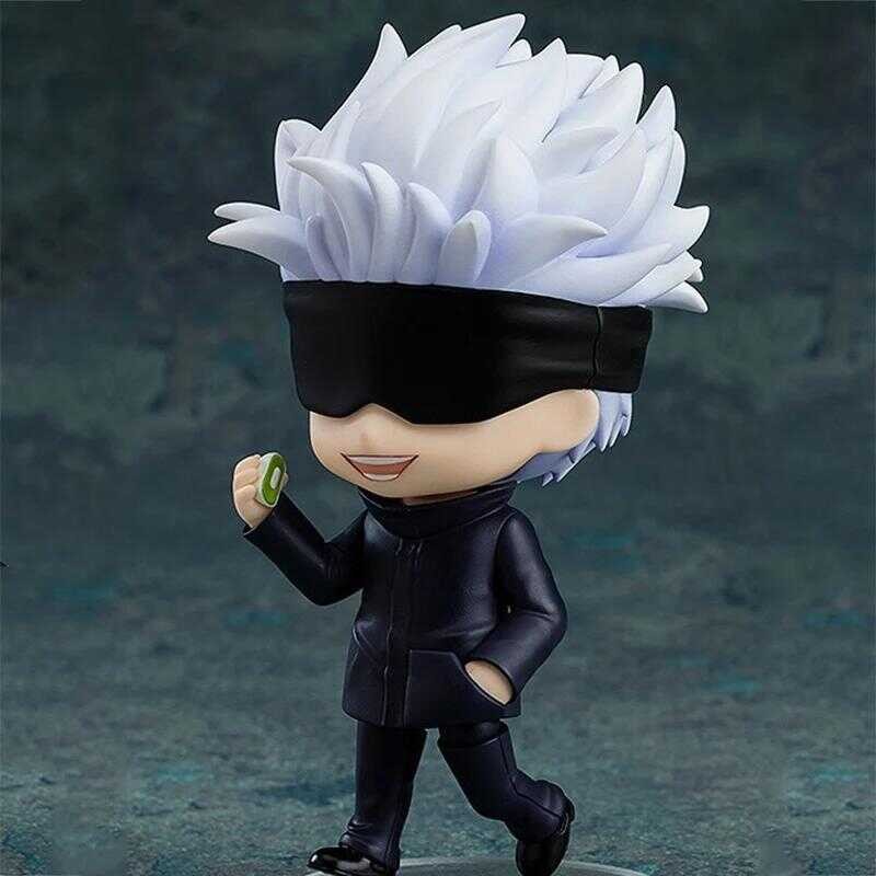 々 12cm Anime Kawaii Satoru Gojo Figurine Jujutsu Kaisen Itadori Yuji ...