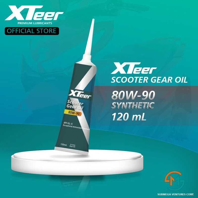 Xteer Scooter Gear Oil 80W-90 (120 Ml) 3 | Shopee Philippines