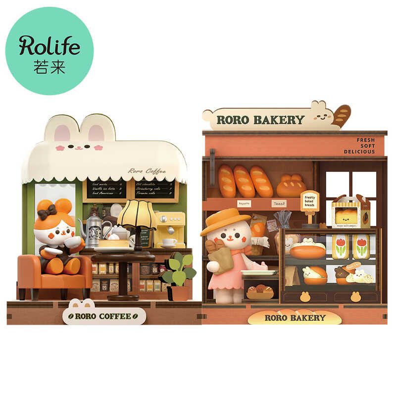 Rolife Robotime Roro Pretend Play Kit 3D Plastic Puzzle Miniature With ...