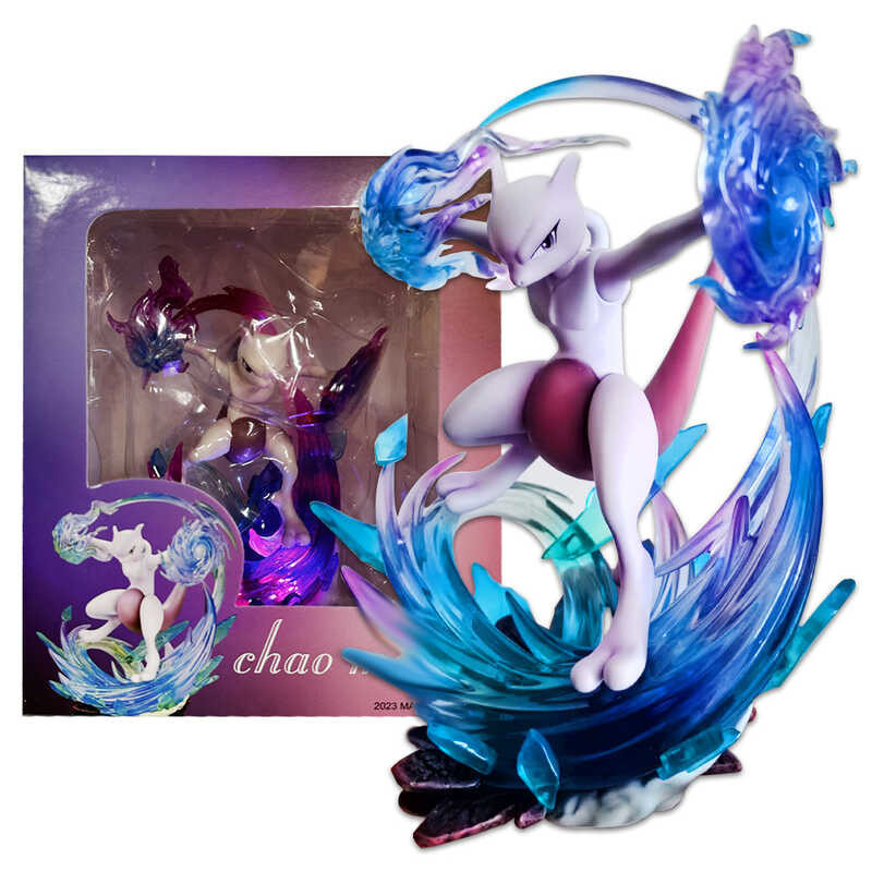 Cm Anime 14 - Mewtwo Figure DM Scenario Cartoon Figures PVC Statue ...