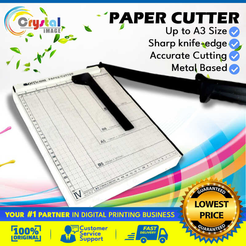 Officom Paper w/ Ruler A4/A3/B5/B4/A5 Size Heavy Duty Metal Base ...