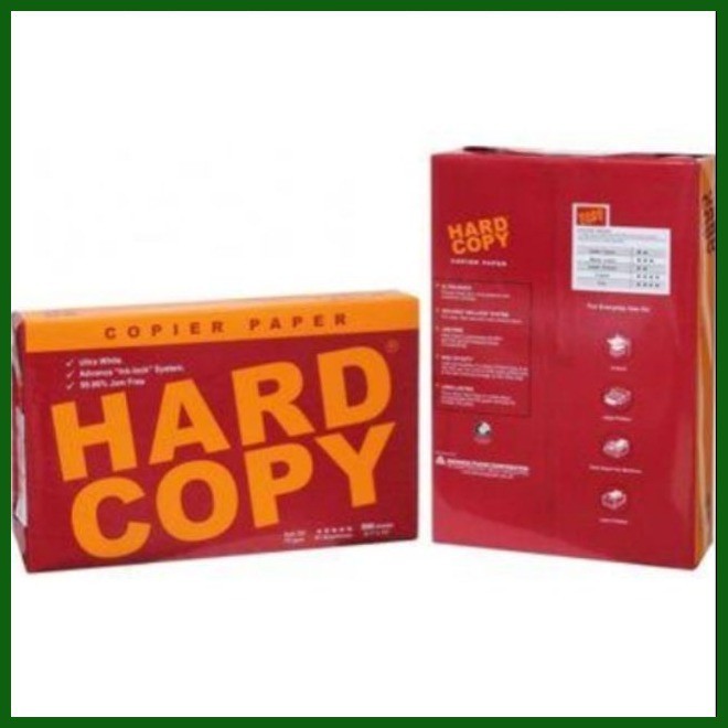 Hard Copy Bond Paper Substance 20 70gsm short / A4 / Long by Ream ( 500 ...