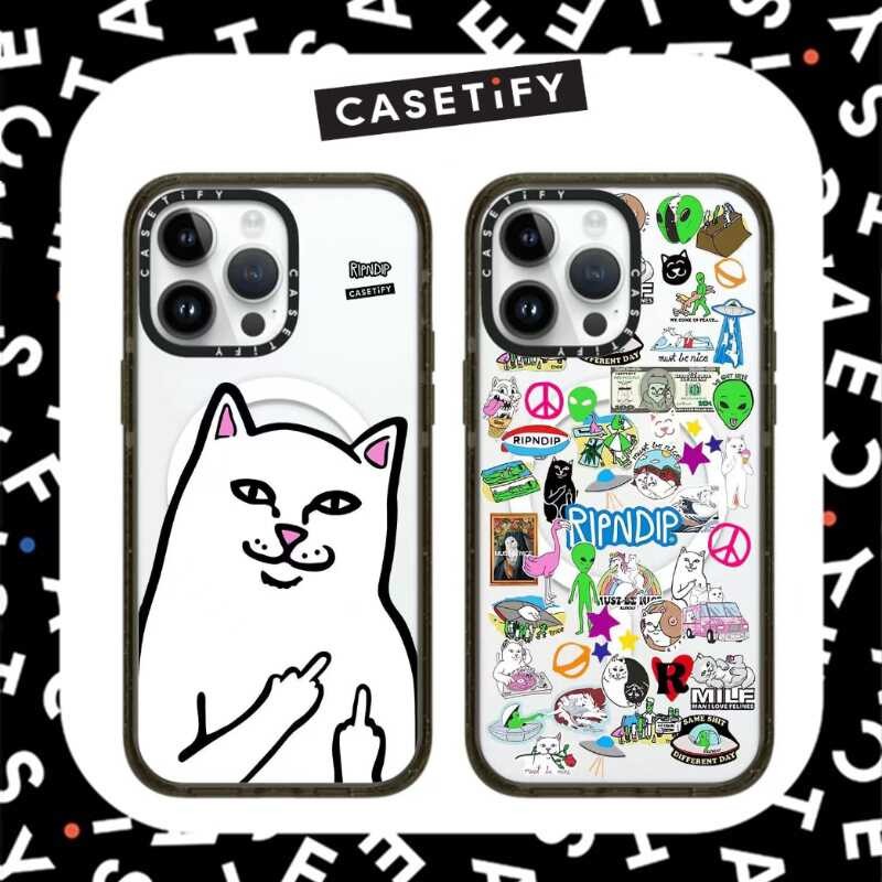 CASETIFY Lord Nermal RIPNDIP Sticker Mania Na May Magsafe Para Sa 15 14 ...